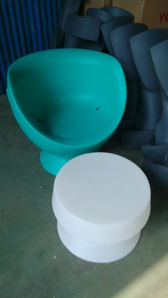 rotational molding plastic chair, chair rotational mold