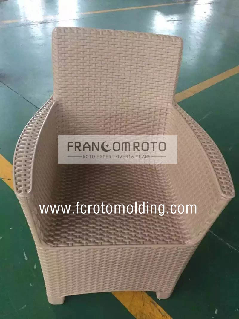 rotational aluminum casting chair mold